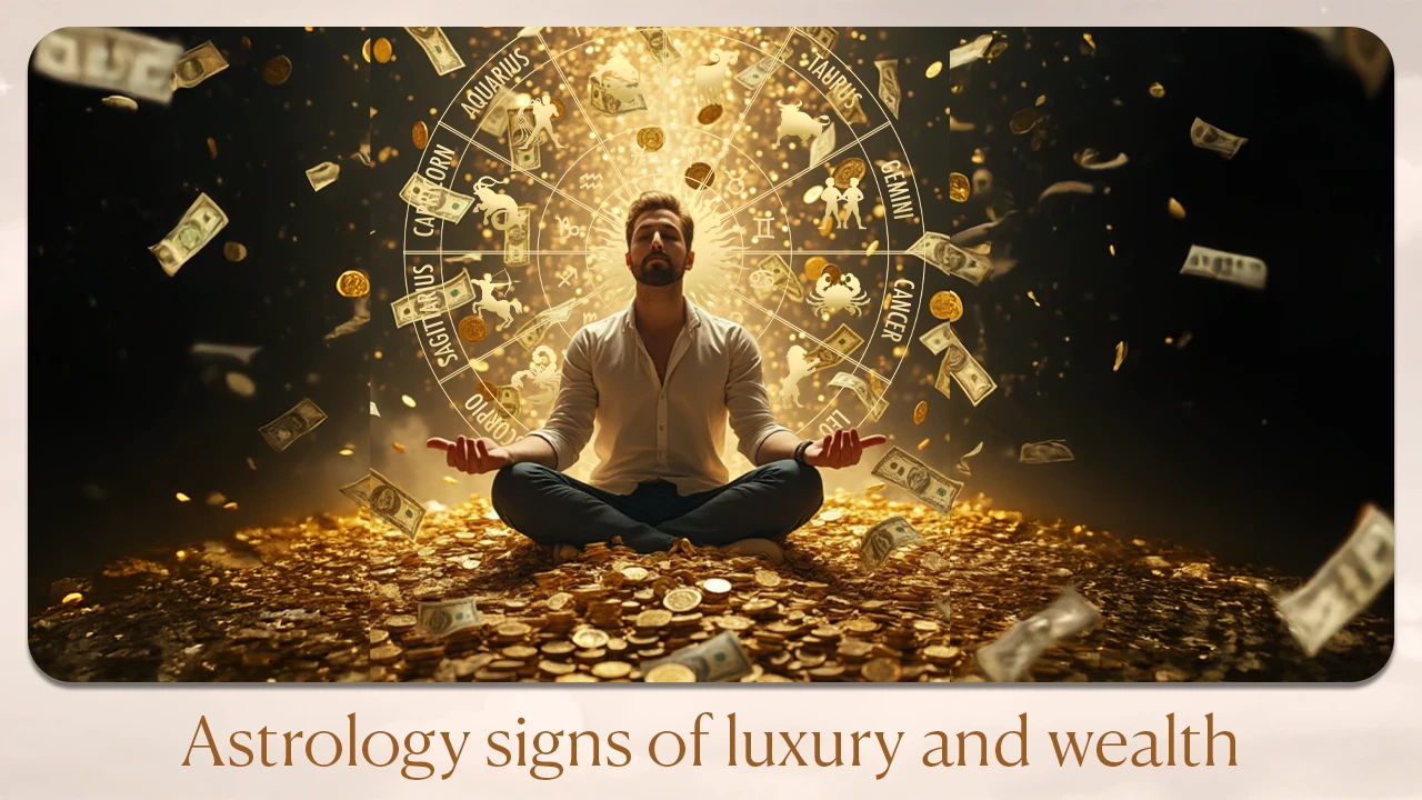 Astrology signs of luxury and wealth, Property, and Rich Lifestyle
