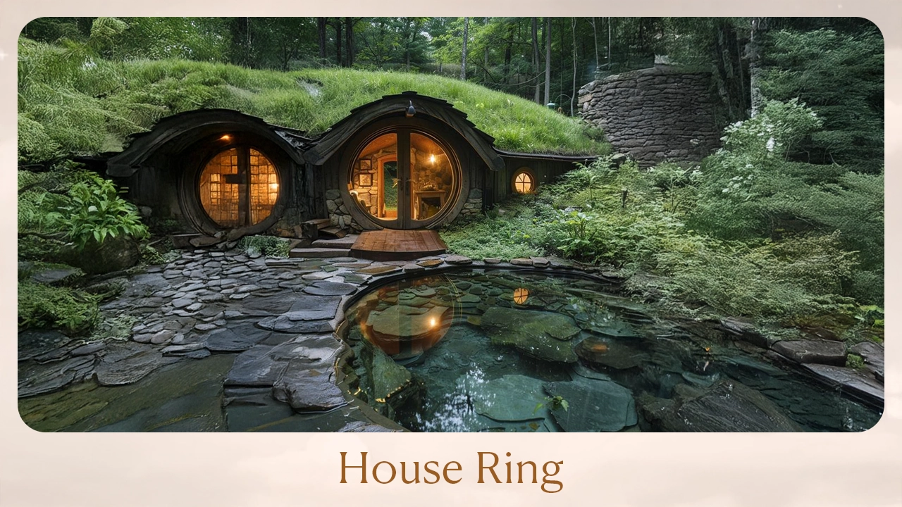 House Ring – Elegant Symbol of Home & Belonging
