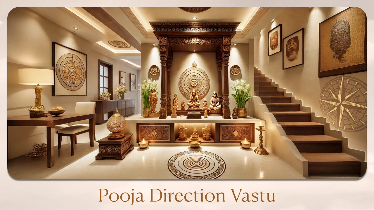 Pooja direction Vastu
