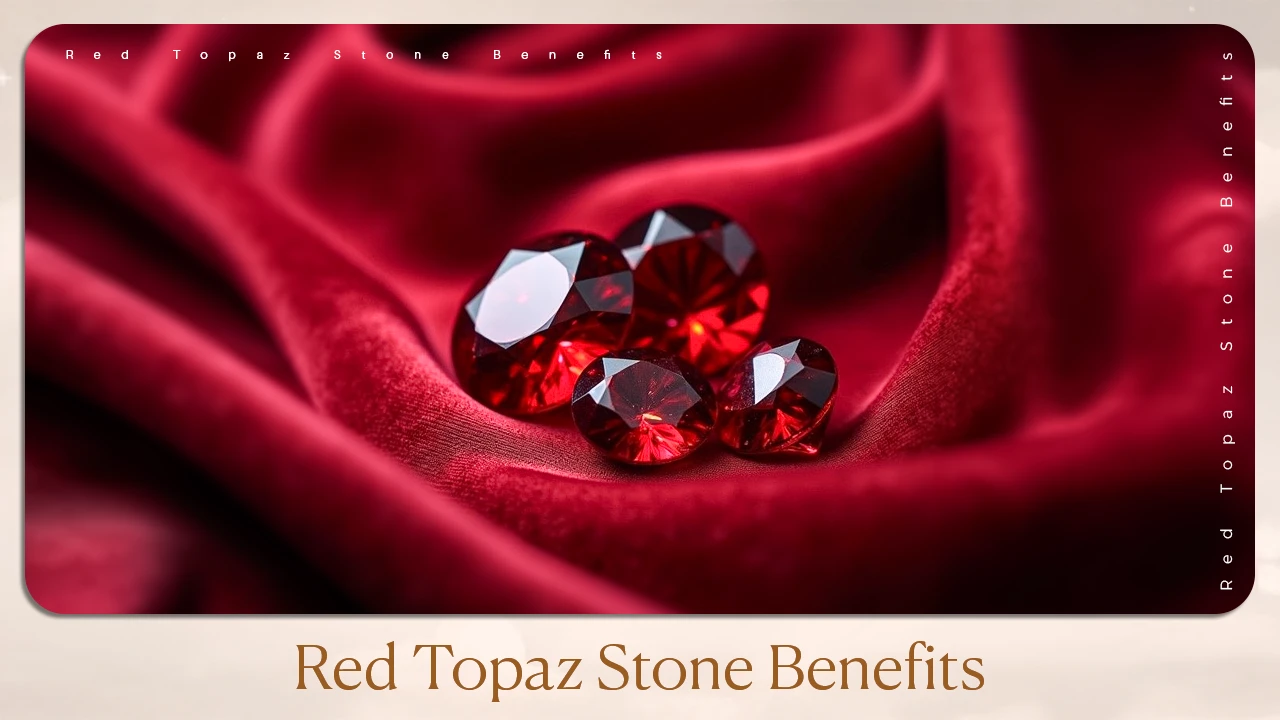 Red Topaz Stone Benefits | Healing & Astrology