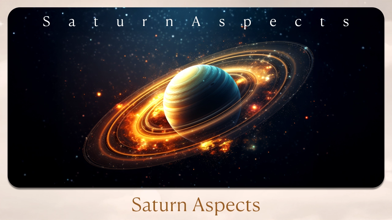 Energize Your Life Now: Powerful Saturn Aspects