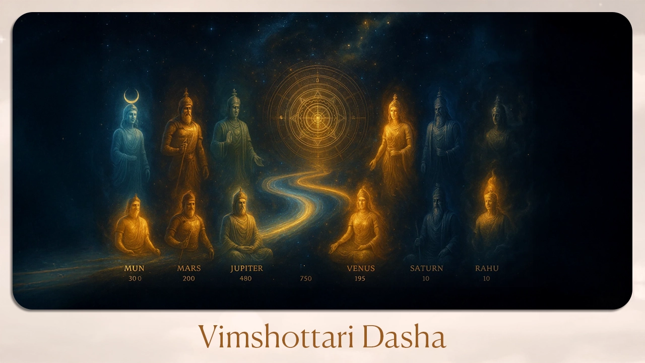Understanding Vimshottari Dasha – The Key to Life Events