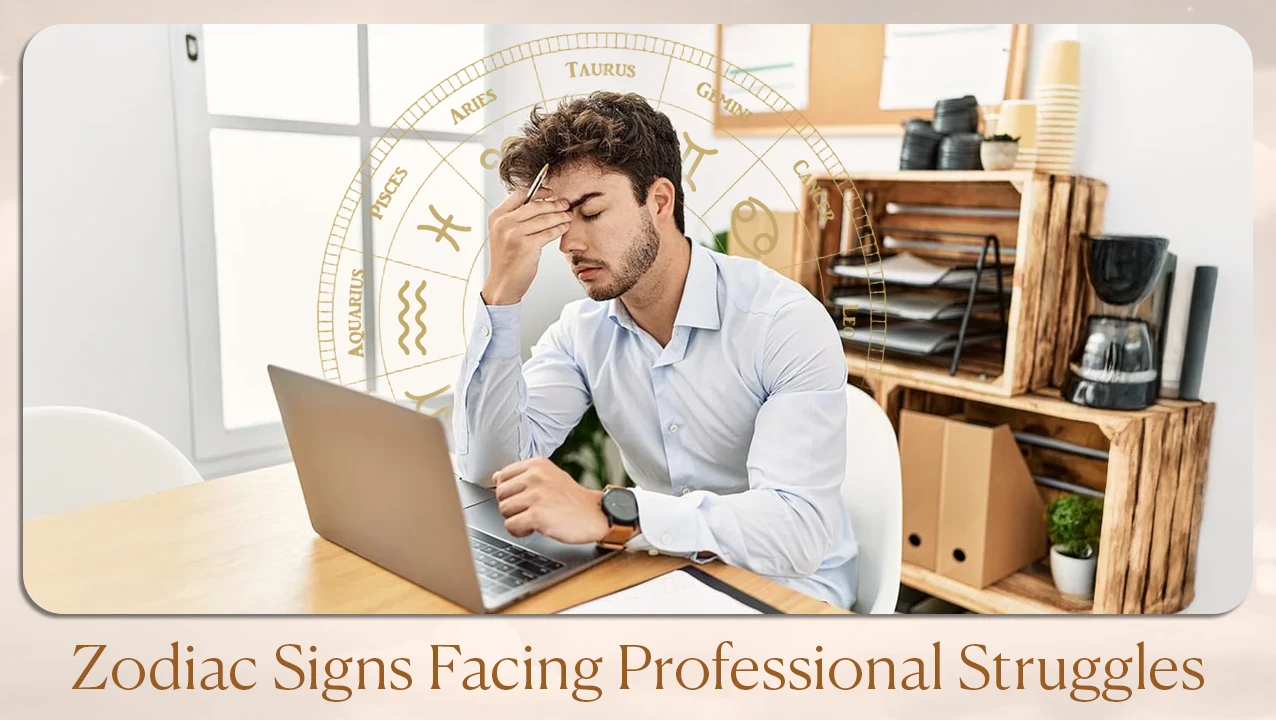 Ultimate Guide: Zodiac signs facing professional struggles