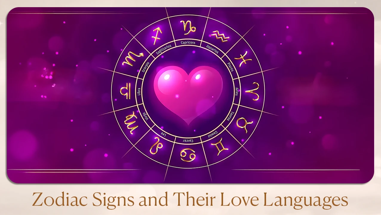 Exclusive Heart: Zodiac Signs and Their Love Languages