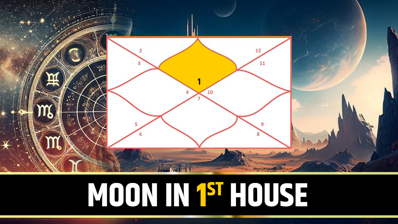 Moon in 1st House: Impact of Emotions, Intuition, and Identity