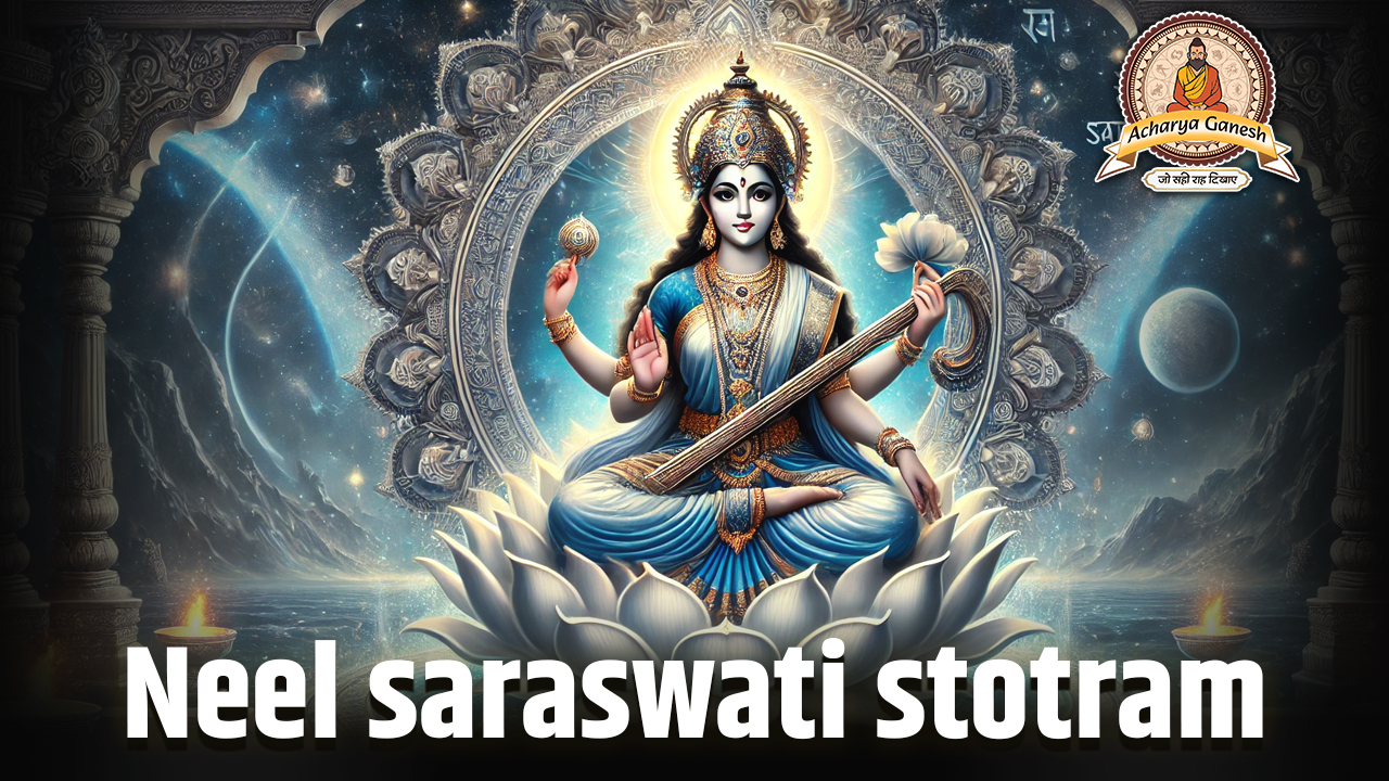 Neel Saraswati Stotram | Spiritual Benefits & Signification