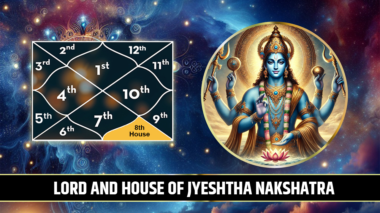 lord and house of Jyeshtha Nakshatra