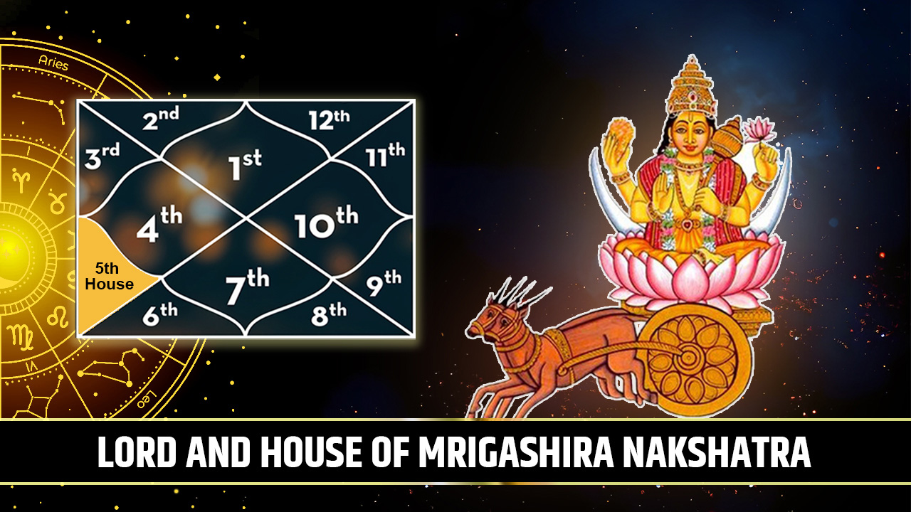 lord and house of Mrigashira Nakshatra